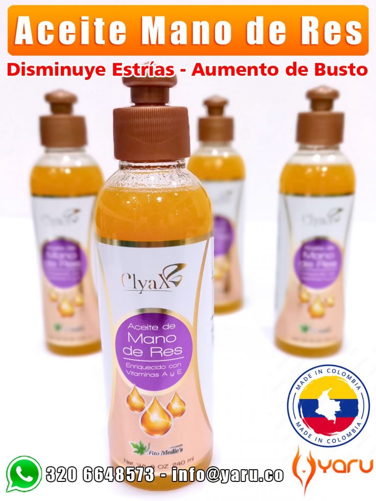 Beef Foot Oil Reduces Stretch Marks Increases Bust YARU Colombia - YARU ...